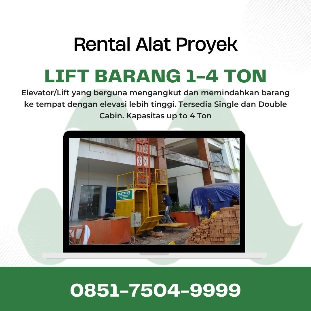 Lift Passenger, Lift Barang Pati | Sewa Cargo Lift, Sewa Lift Material ...