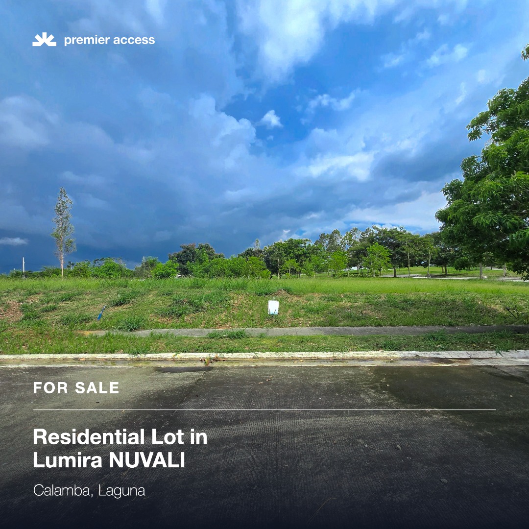 Lumira NUVALI - Backing Main Park, Property, For Sale, Lot on Carousell