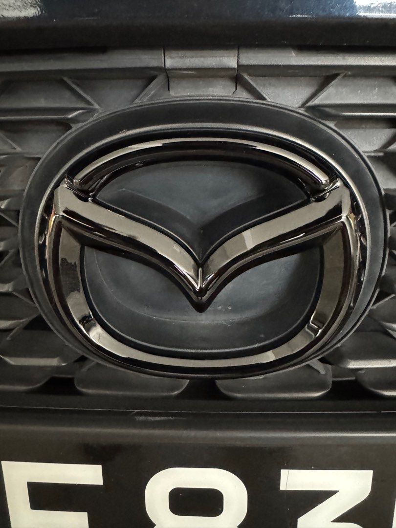 Mazda 3 Mild Hybrid Logo Emblem, Car Accessories, Accessories on Carousell