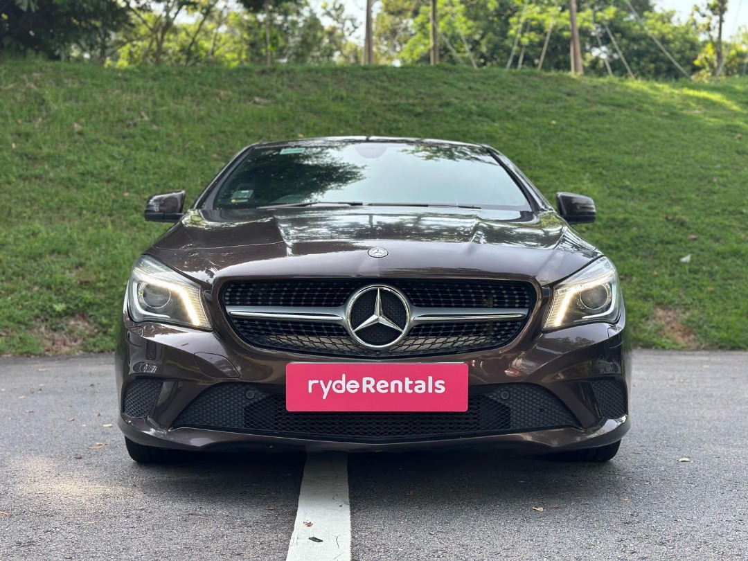 Mercedes CLA-180.For Rent. Long term rental . Grab Car | PHV car ...