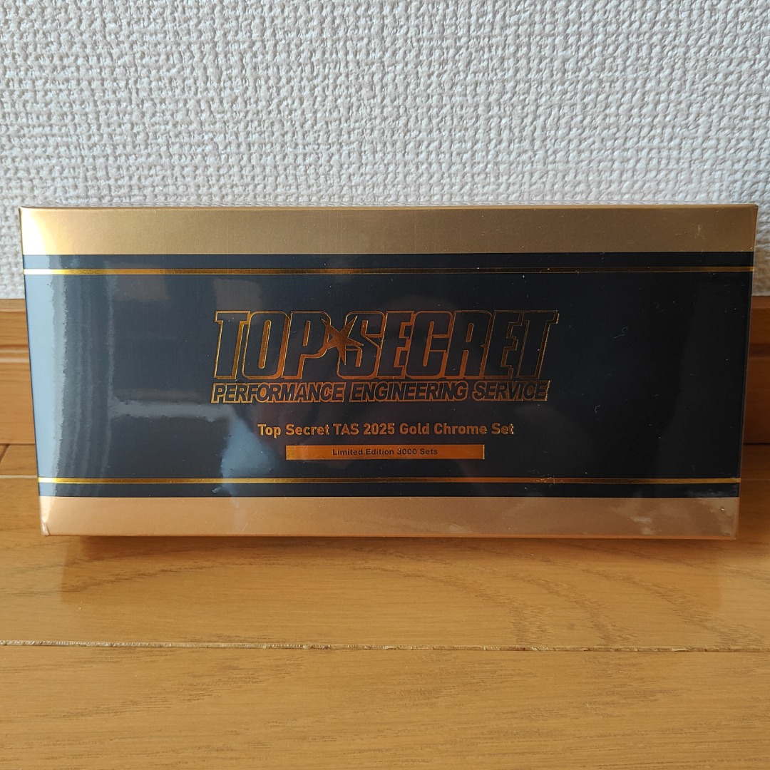 MINI GT TOP SECRET Tokyo Auto Salon 2025 Gold Chrome Set (Limited ...