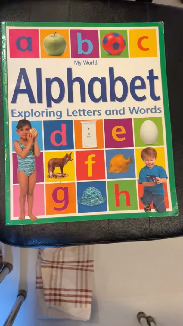 My World Alphabet Exploring Letters and Words Book, Hobbies & Toys ...