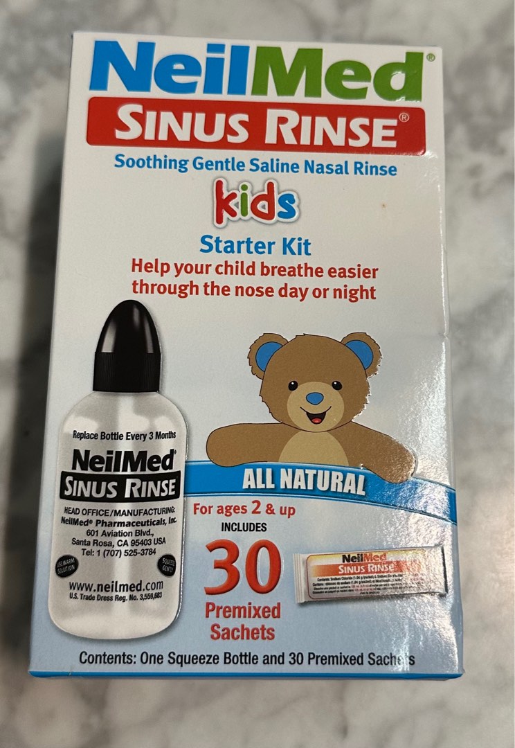 NeilMed Sinus Rinse KIDS, Health & Nutrition, Medical Supplies & Tools ...