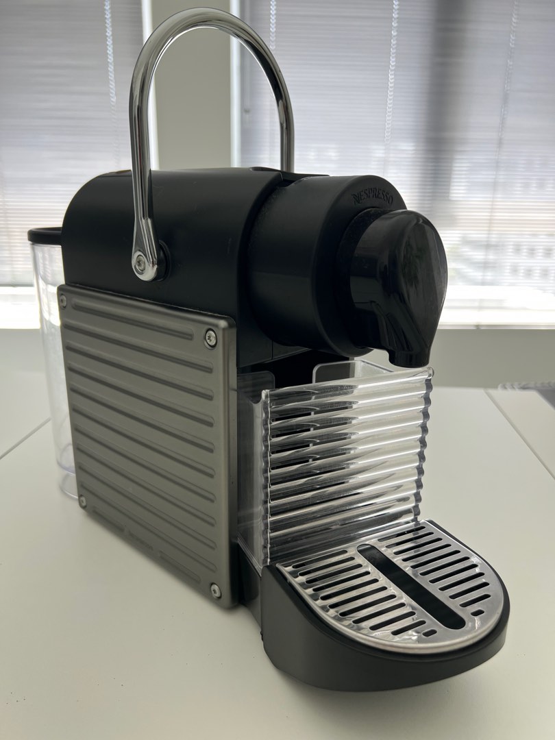 Nespresso Titanium Pixie coffee Machine, TV & Home Appliances, Kitchen ...