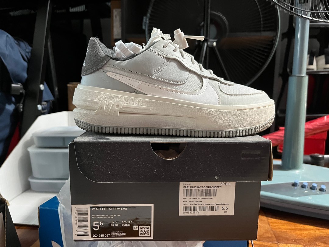 Nike Air Force 1 PLATFORM, Women's Fashion, Footwear, Sneakers on Carousell