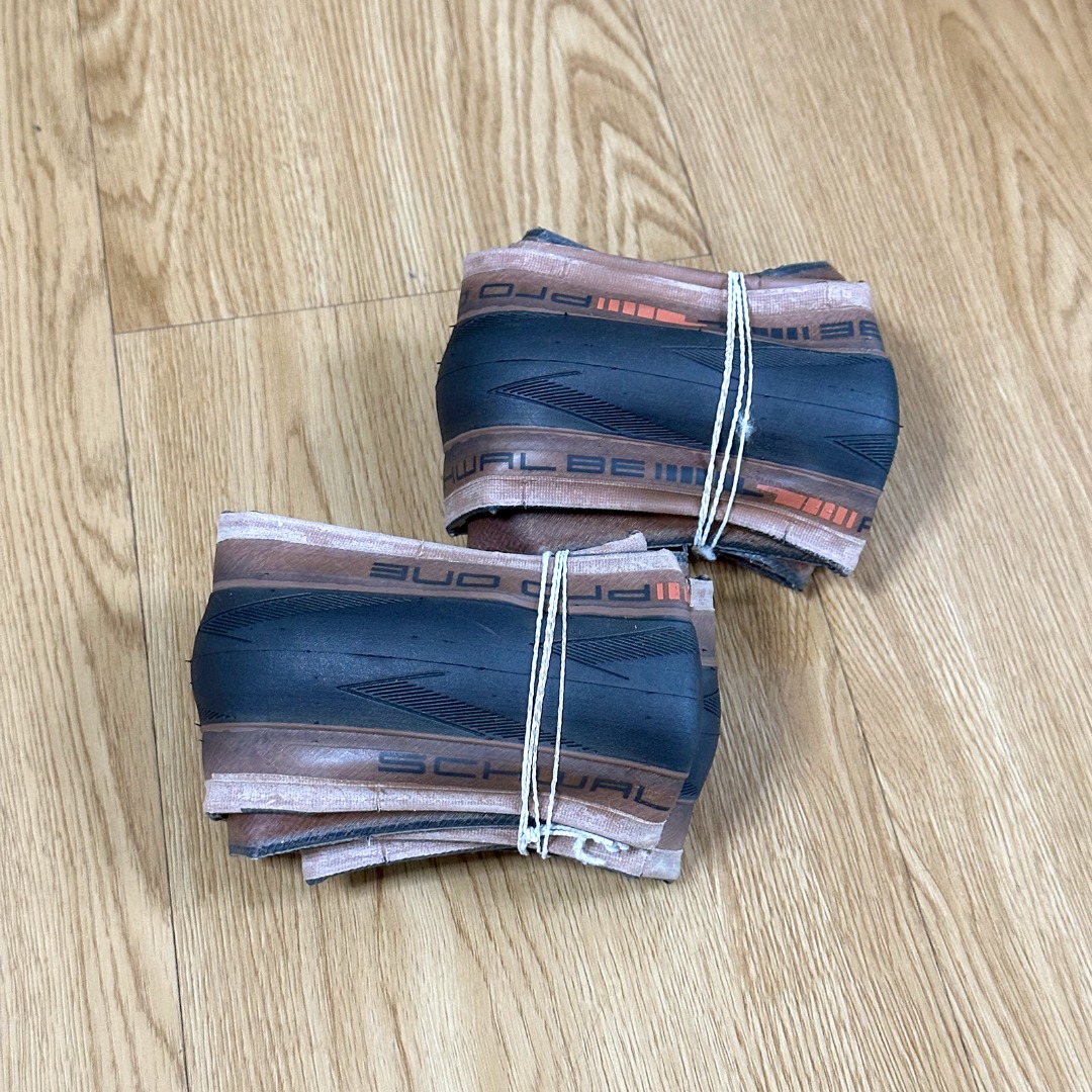 (OCBC Cycle Promotion) Schwalbe Pro One Tan Wall for Brompton A/C/P/T ...