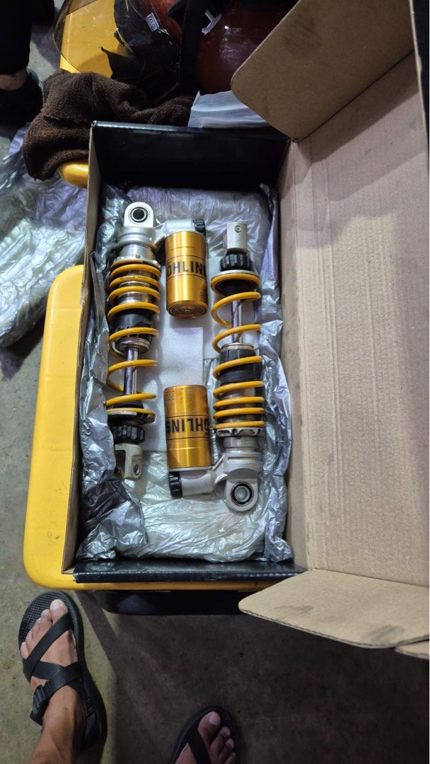 Ohlins rear suspension, Motorcycles, Motorcycle Accessories on Carousell
