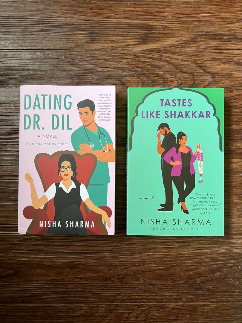 (Original Copy) Nisha Sharma Collection 2 Books Set (Dating Dr. Dil and ...