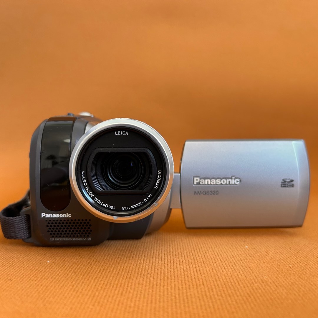 Panasonic NV-GS320 mini dv video camera, Photography, Video Cameras on ...