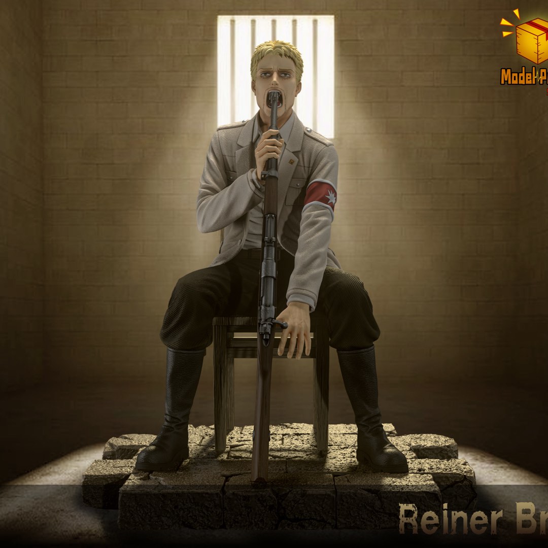 [PO] Model Power Studio - Attack On Titan Reiner Braun Swallow Gun ...