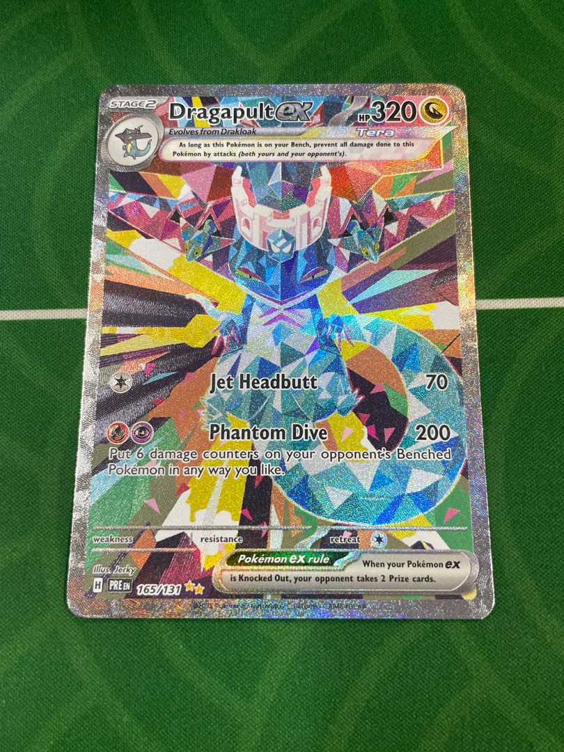 Pokemon TCG Dragapult ex special illustration rare prismatic evolution ...