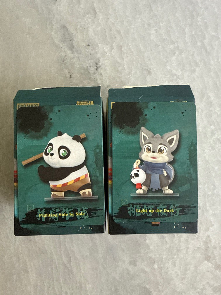 PopMart Kungfu Panda 4 Fighting Side by Side, Light up the Dark ...
