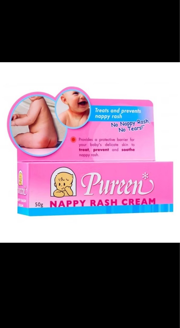 Pureen nappy rash cream, Babies & Kids, Bathing & Changing, Baby ...