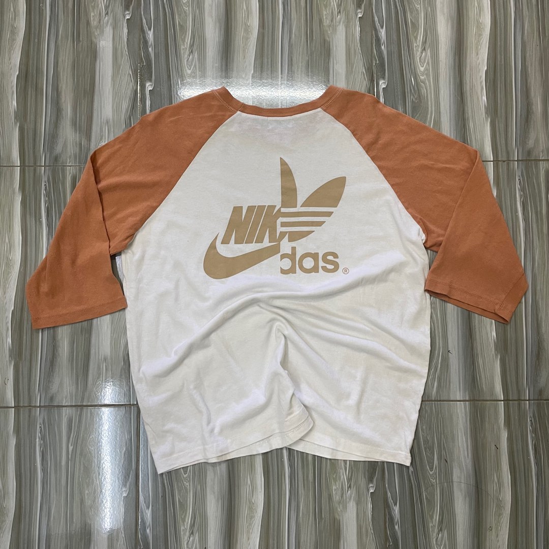 Rare Nike x Adidas Parodi Raglan | Japan Streetwear, Men's Fashion ...