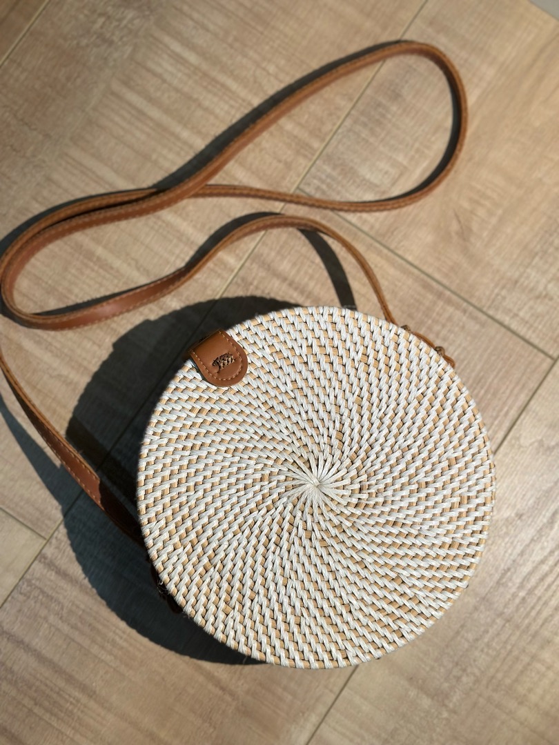 3 Types Rattan Cross-body Bag, Women's Fashion, Bags & Wallets, Cross ...