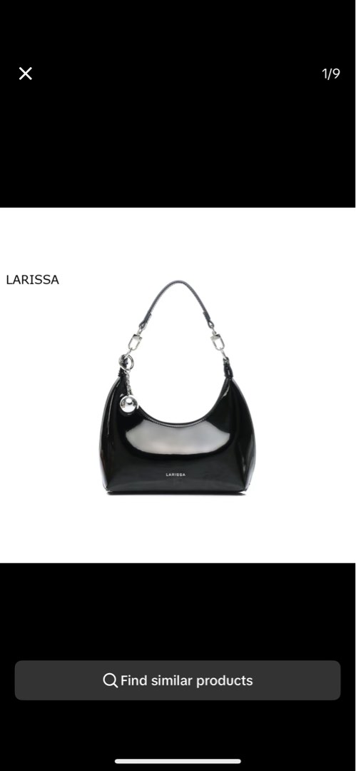 RURU BAG LARISSA BLACK, Women's Fashion, Bags & Wallets, Shoulder Bags ...