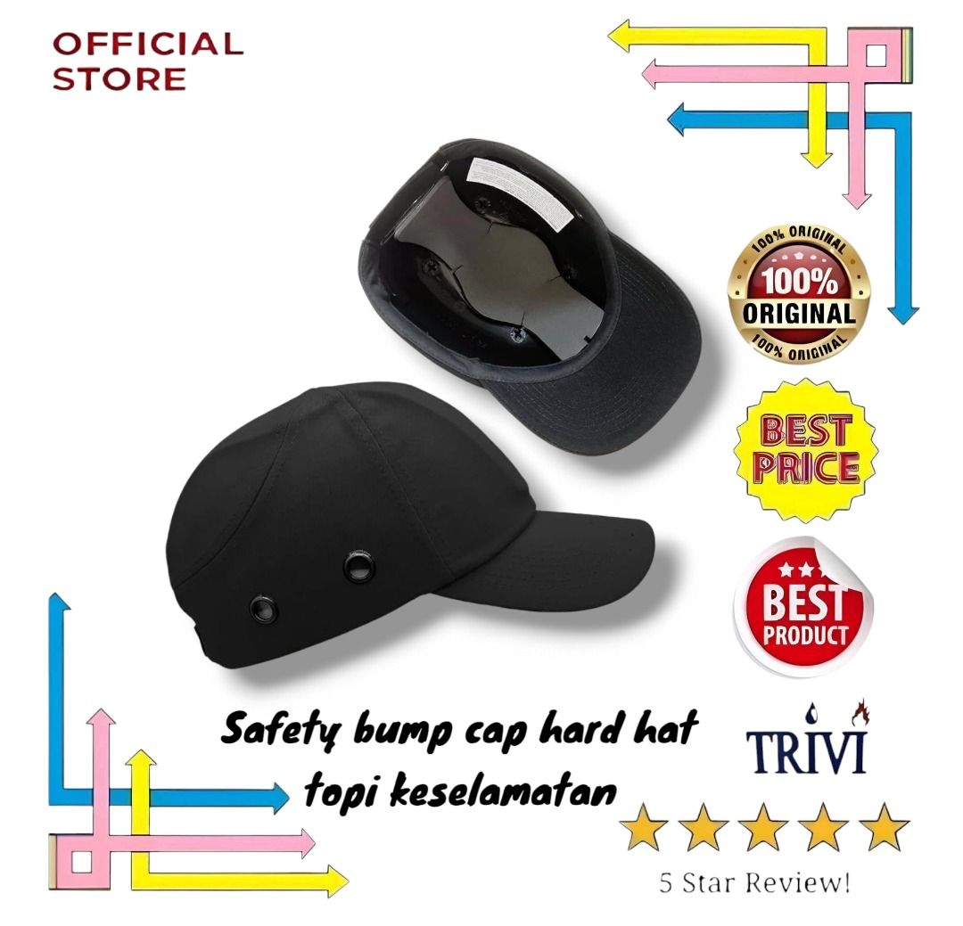 Safety Bump Cap Hard Hat topi helm keselamatan, Barang Yang Dicari di ...