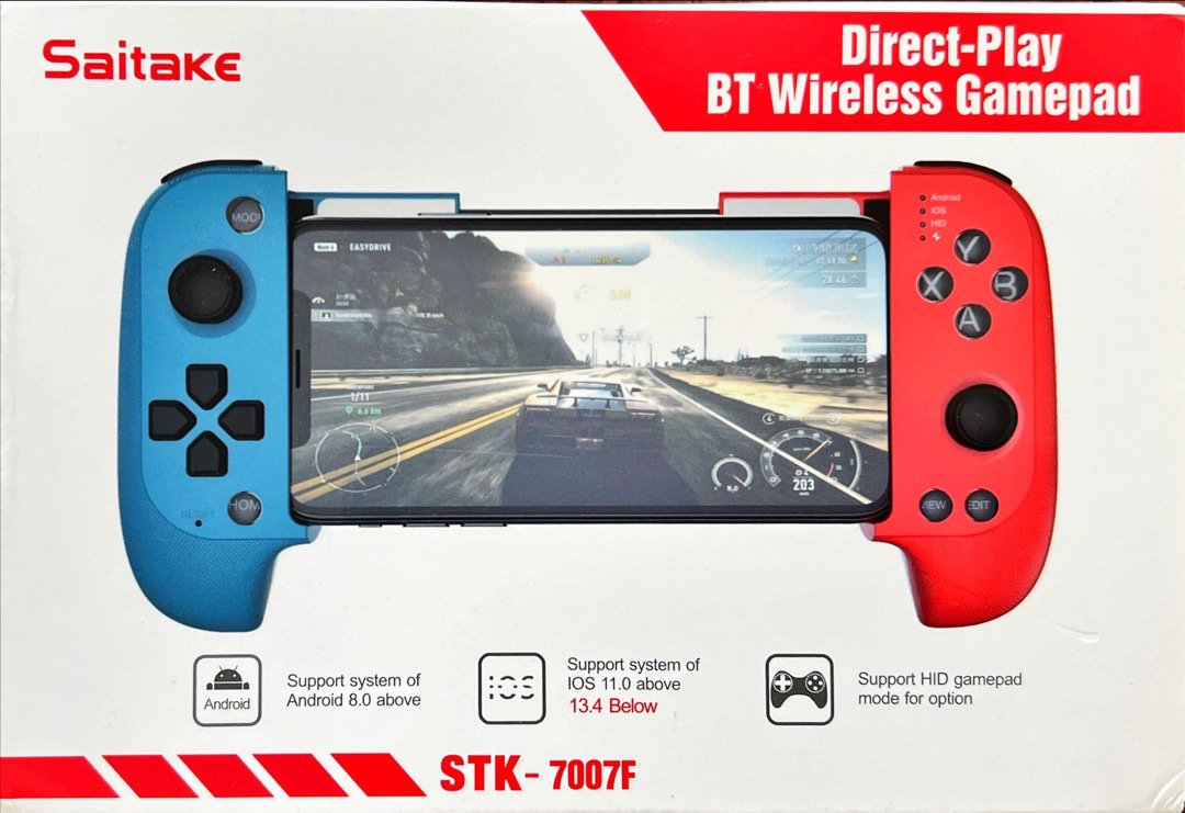 Saitake Game Controller for Mobile Phones, Video Gaming, Gaming ...