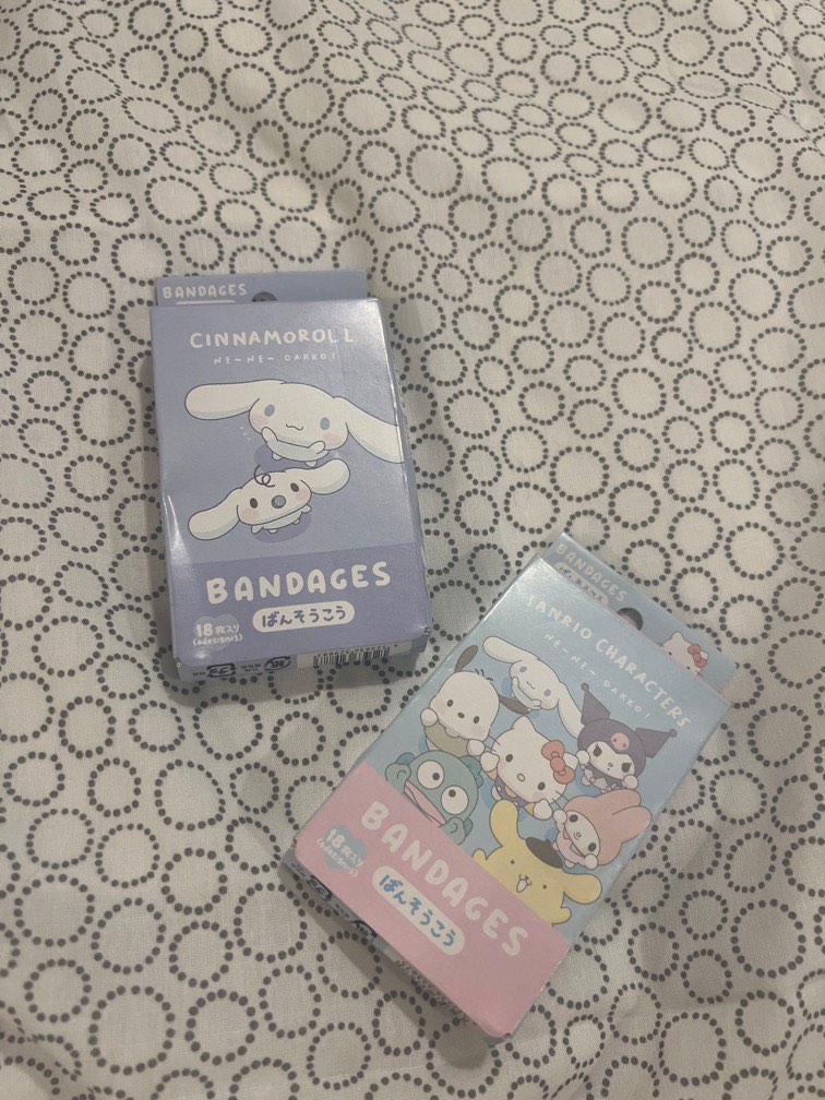 Sanrio Cute Bandages, Beauty & Personal Care, Sanitizers ...