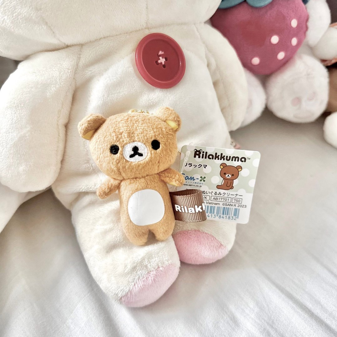 San-X Rilakkuma mini plush keychain, Hobbies & Toys, Toys & Games on ...