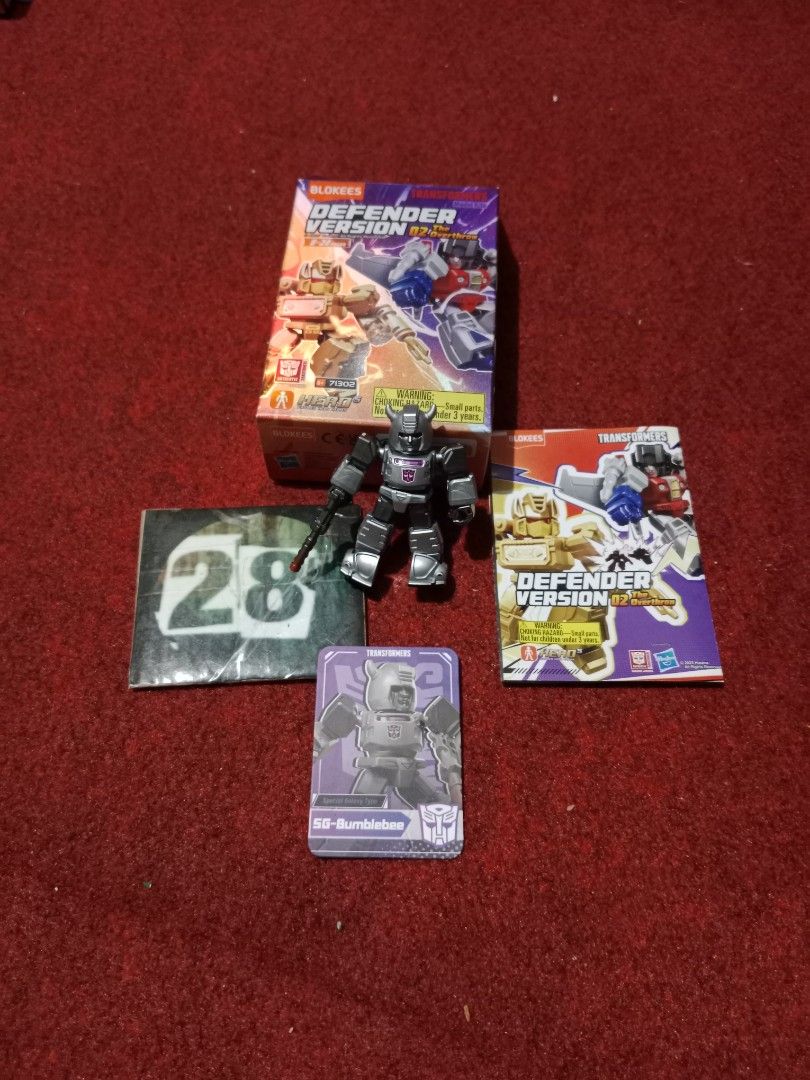 Secret SG Bumblebee blokees transformer galaxy version defender 02 ...