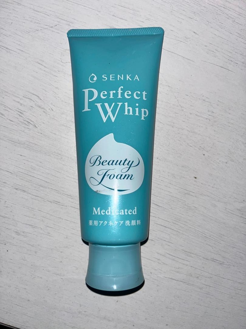Senka Perfect Whip Beauty Foam ( Medicated for acne care ) 150g, Beauty ...