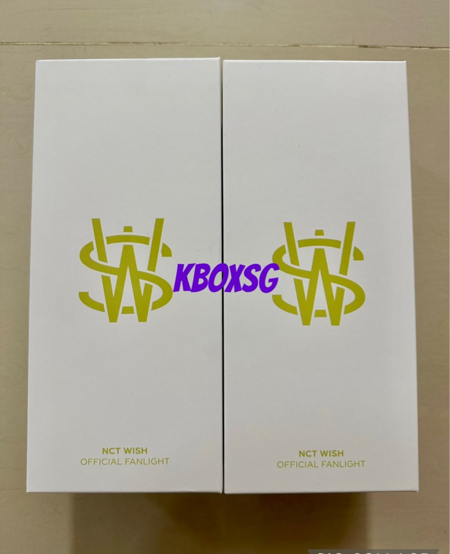 SG INSTOCK-$69 OFFICIAL NCT WISH LIGHTSTICK/ NCT WISH LIGHT STICK/ Nct ...
