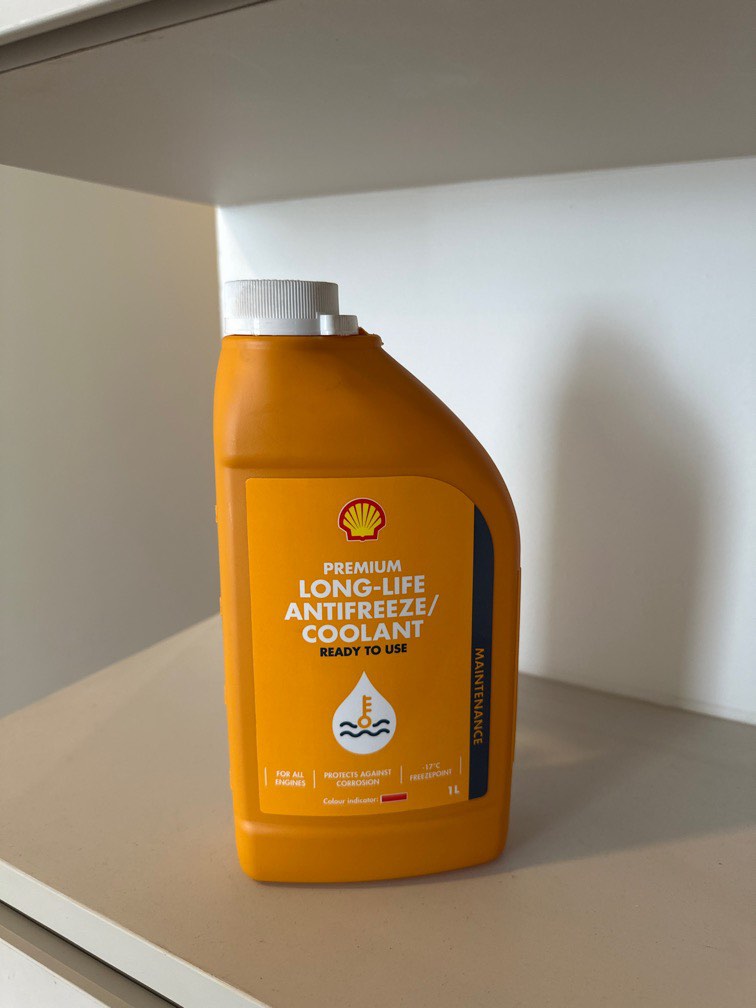 Shell premium long-life antifreeze/coolant, Car Accessories ...