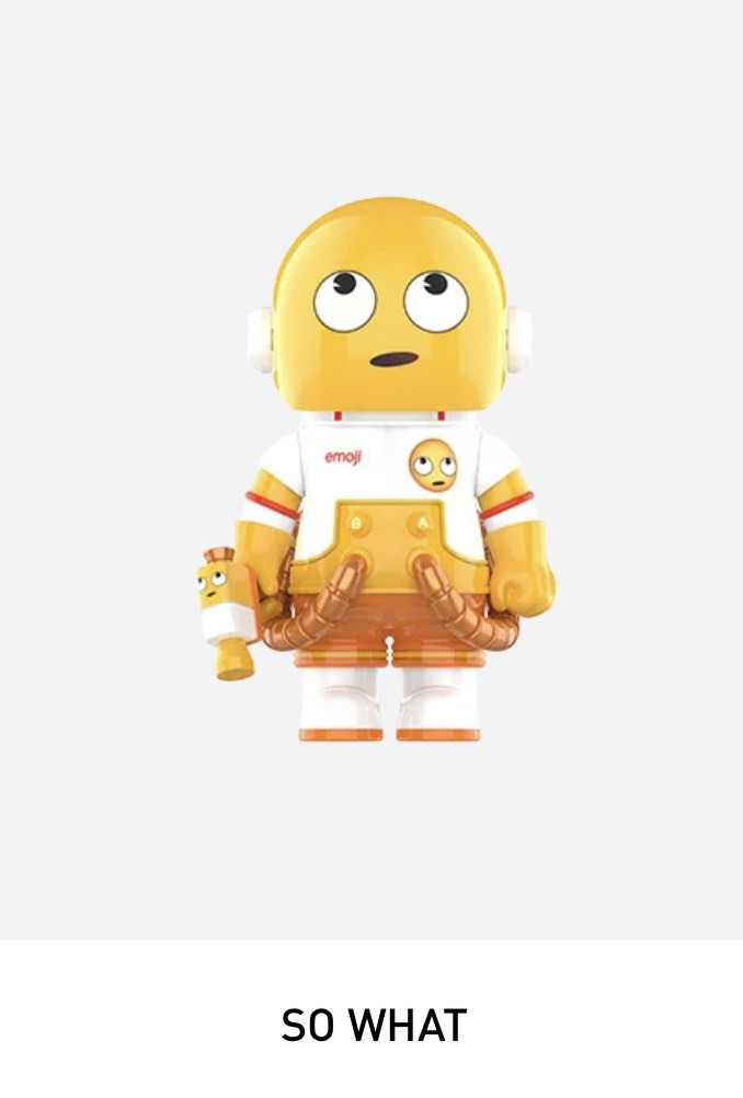 Space Molly Emoji - So What, Hobbies & Toys, Toys & Games on Carousell