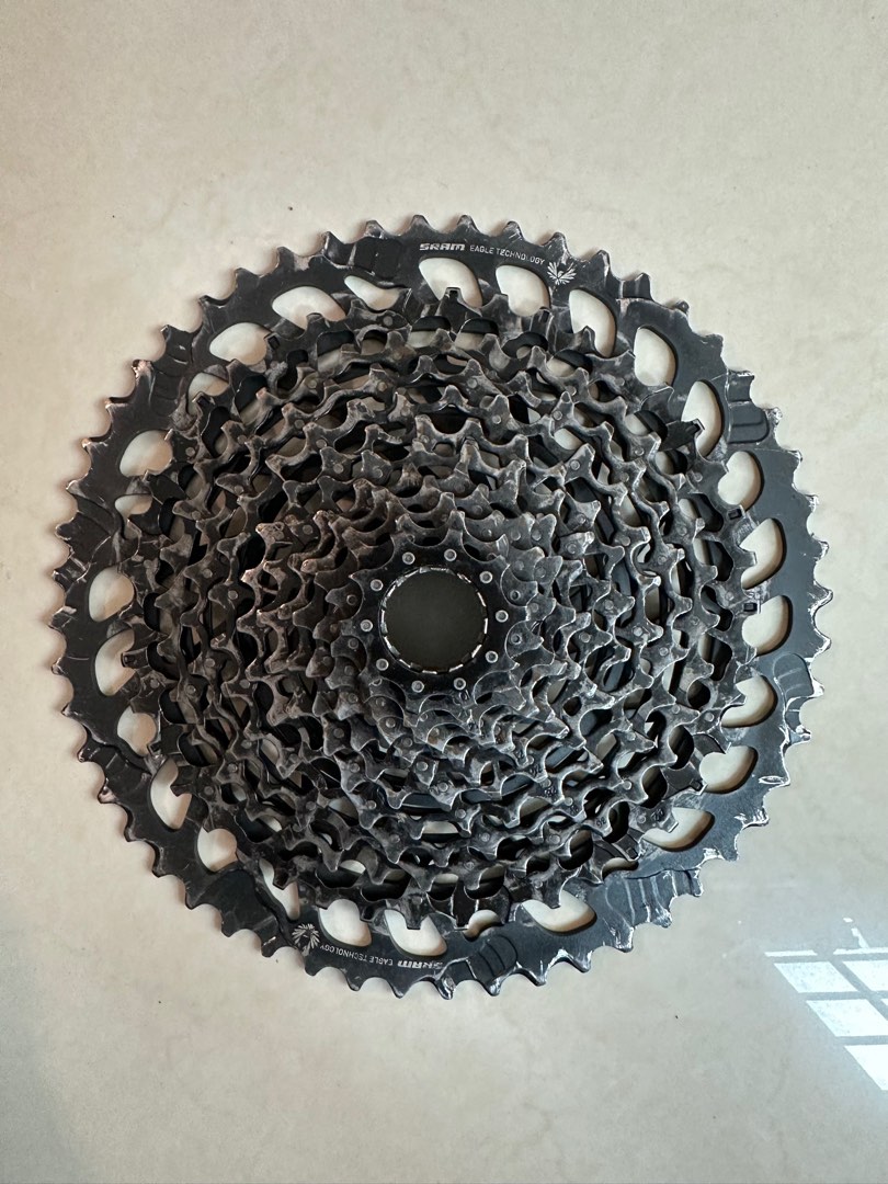 SRAM GX Eagle Cassette 52T 12 Speed 520%, Sports Equipment, Bicycles ...