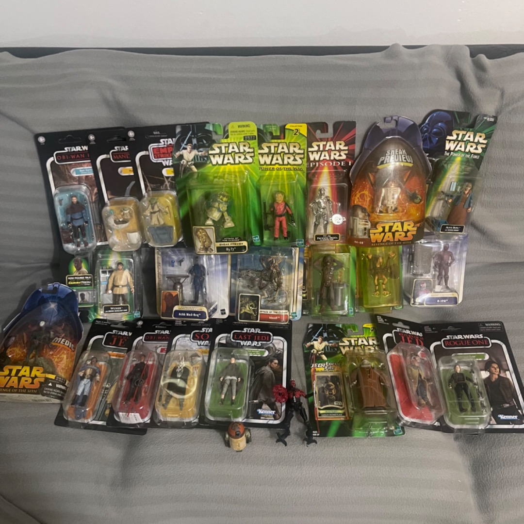 Star Wars Kenner TVC figure old vintage collection figurine obi wan ...