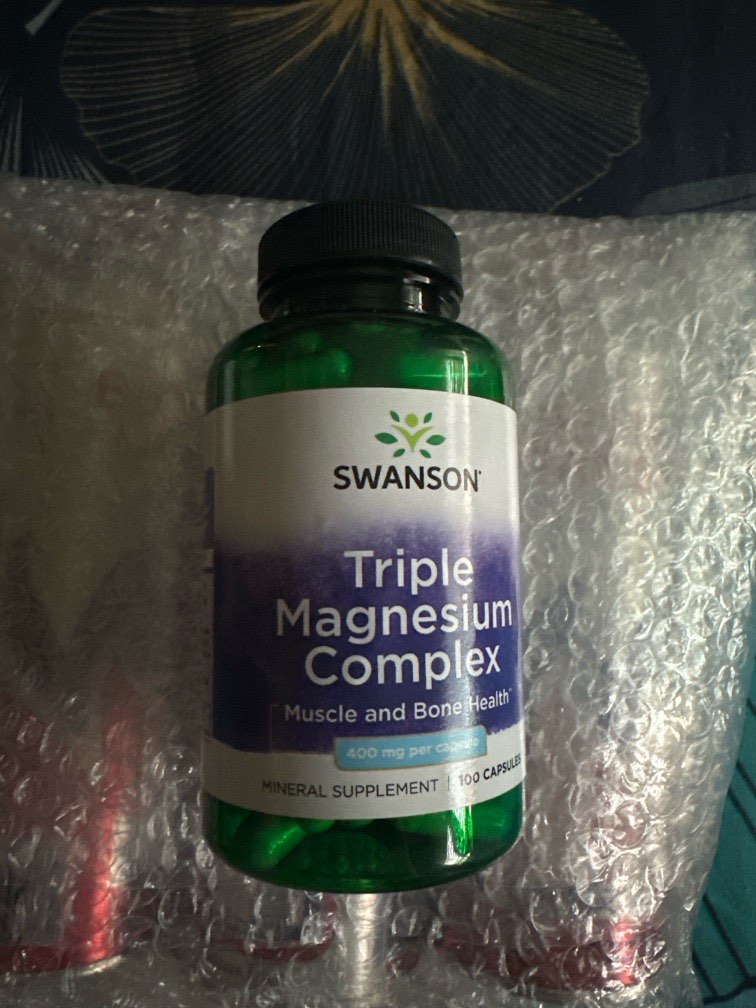 Swanson Triple Magnesium Complex(Bone Muscle Sleep Cardiovascular ...