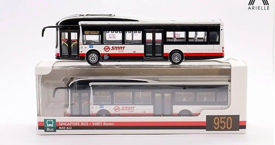 WTB ARIELLE MODEL SG - SMRT MAN A22 BUS SVC.950, Hobbies & Toys, Toys ...