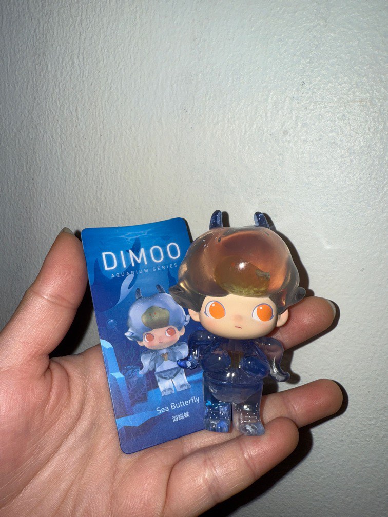 WTS Dimoo Aquarium Series - Sea Butterfly, Hobbies & Toys, Toys & Games ...