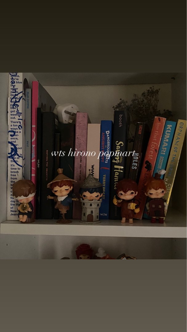 WTS hirono fort, hirono cabin, hirono raving, hirono guardian labubu ...