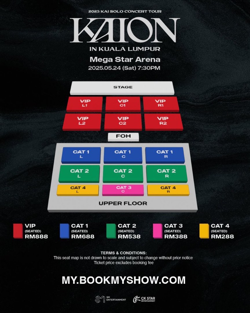 WTS KAION IN KL, Tickets & Vouchers, Event Tickets on Carousell