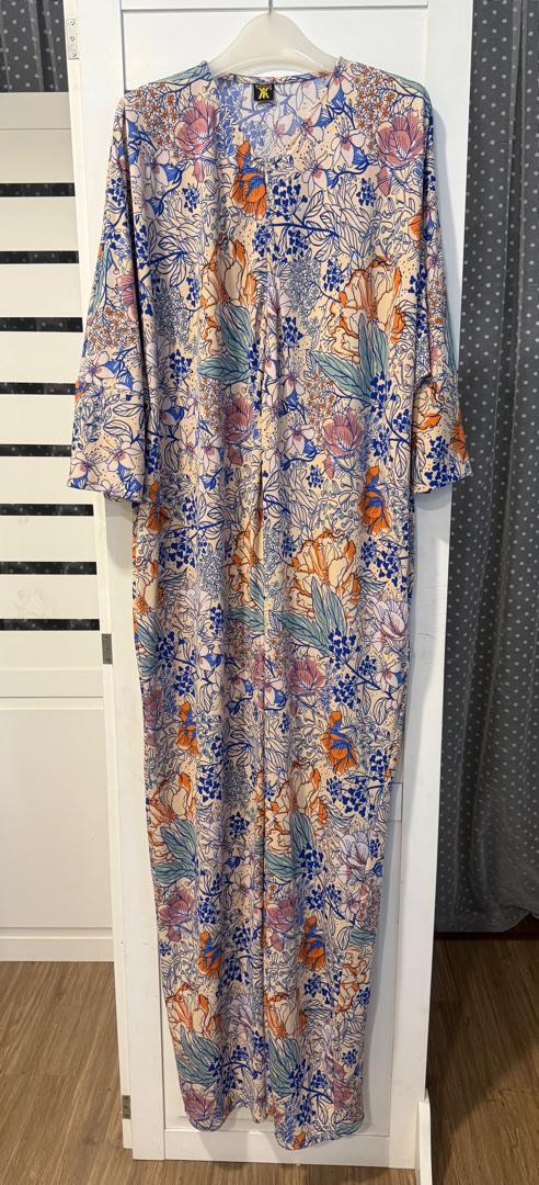 Yasmin Azhar Ironless Caftan, Women's Fashion, Muslimah Fashion ...