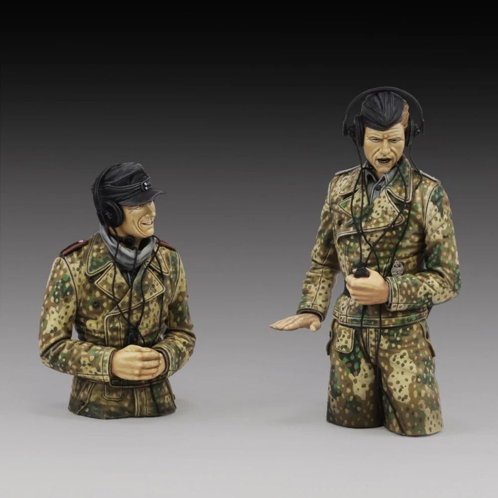 1/16 WW2 tank crew 2, Resin Model figure soldier, WWII Military themes ...