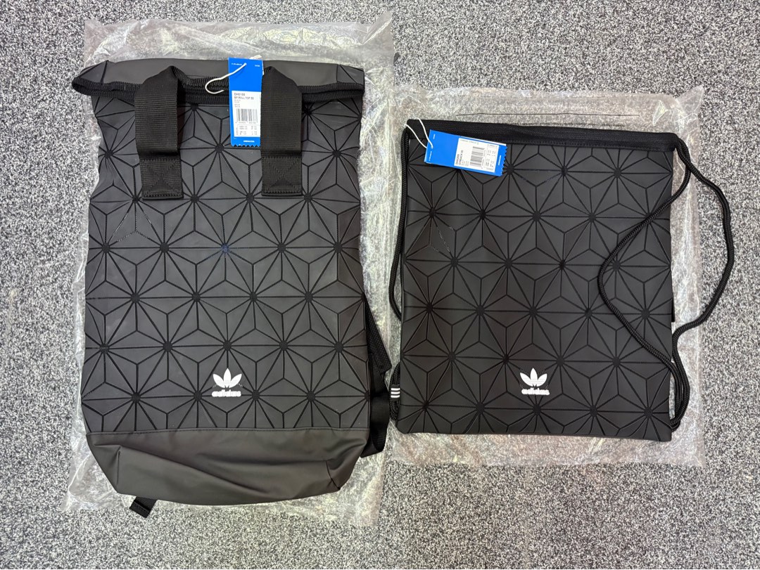 Adidas Issey Miyake 3D top Backpack and Gym Sling Bag brand new, Men's ...