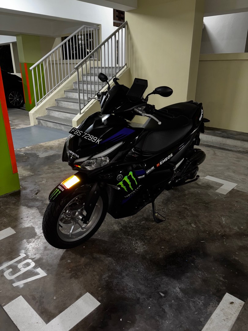 Aerox V2 Monster Coverset, Motorcycles, Motorcycle Accessories on Carousell