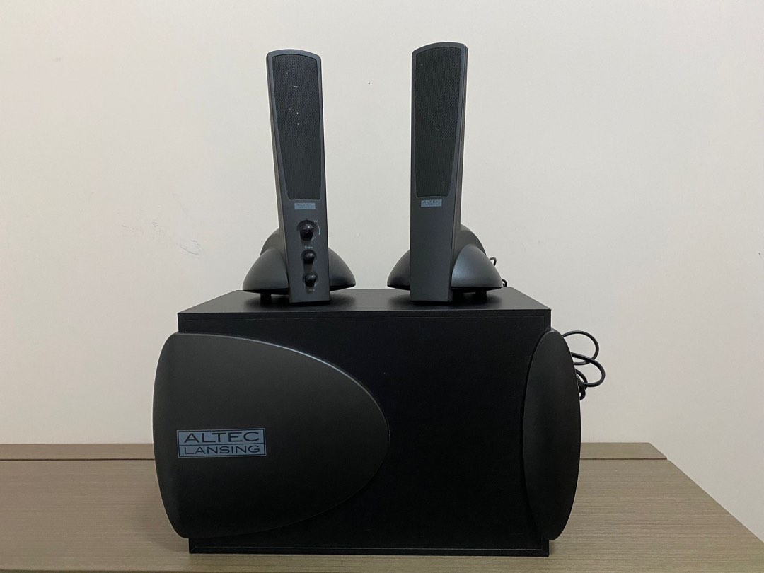 Altec Lansing ATP3 2.1 Sound Speaker, 音響器材, Soundbar、揚聲器、藍牙喇叭、耳擴 ...