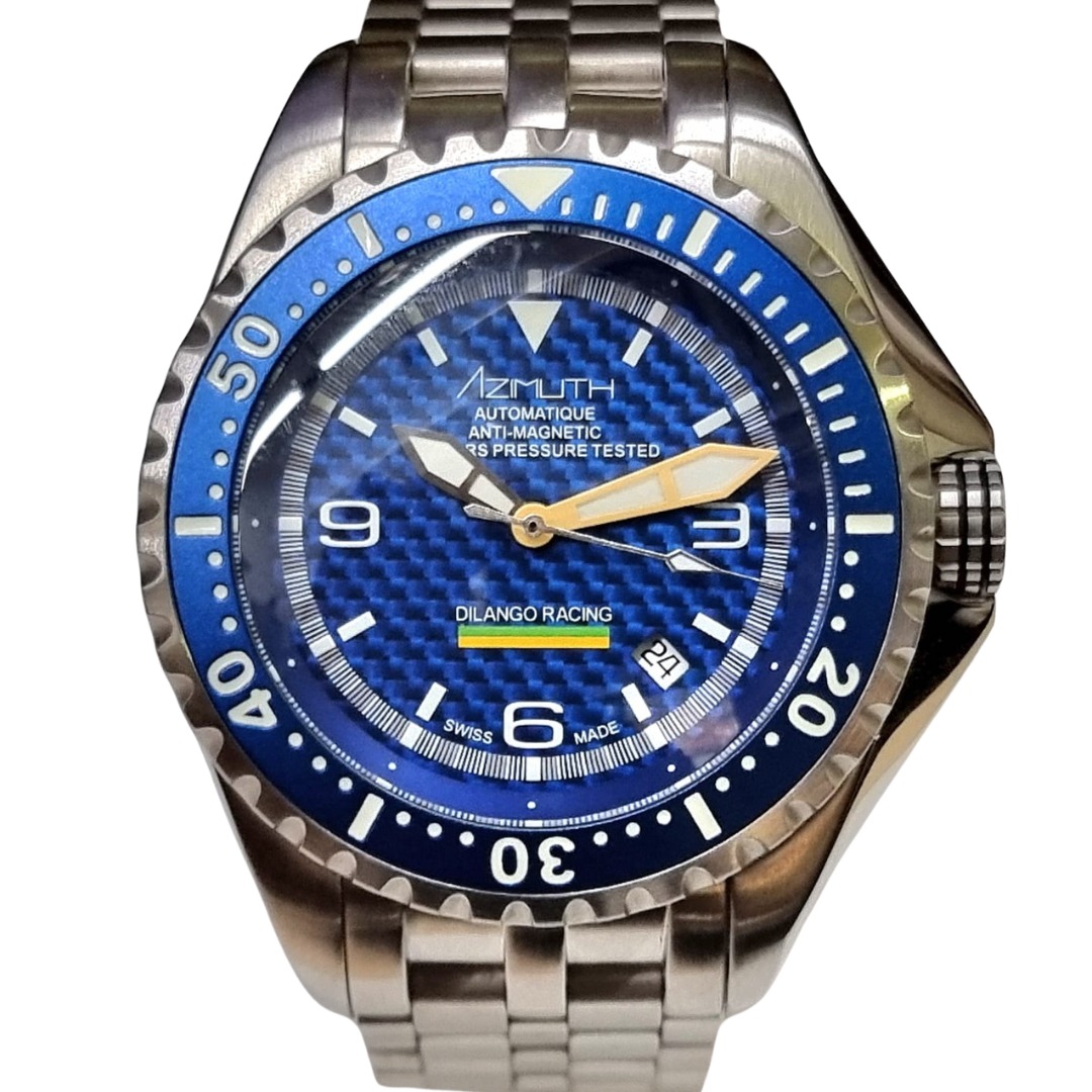 Azimuth XT Series Dilango Racing Automatic Divers Watch 45mm, Luxury ...