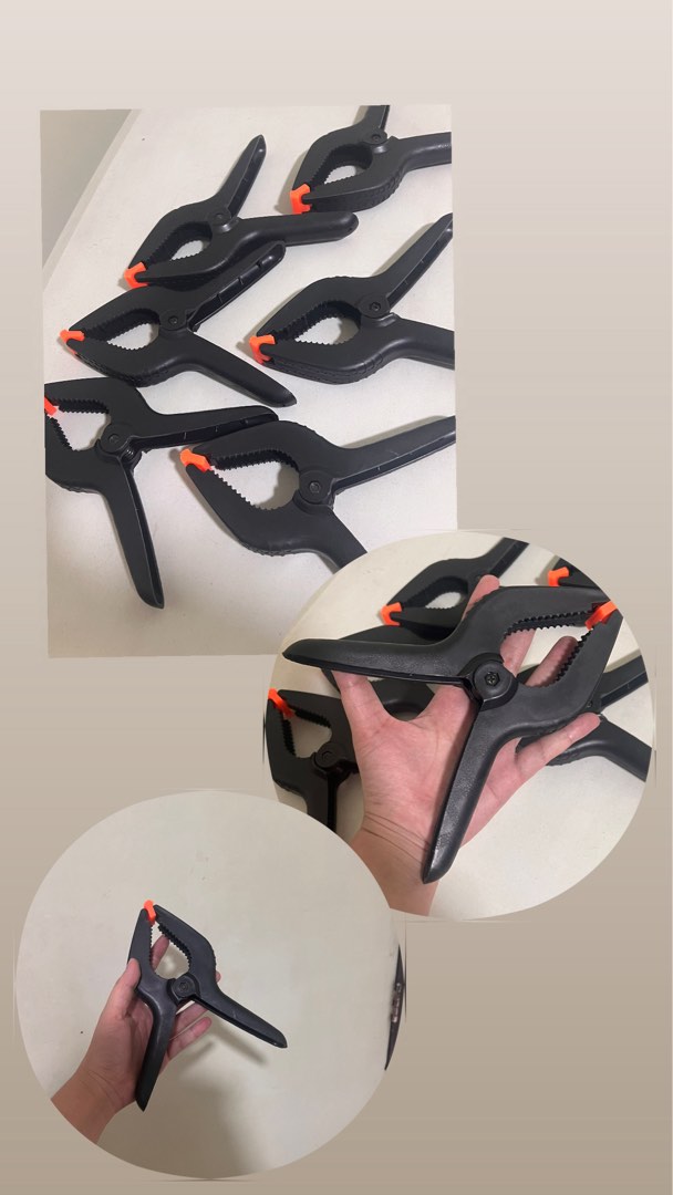 Back drop clamp- large size take all pwede dn, Photography, Photography ...