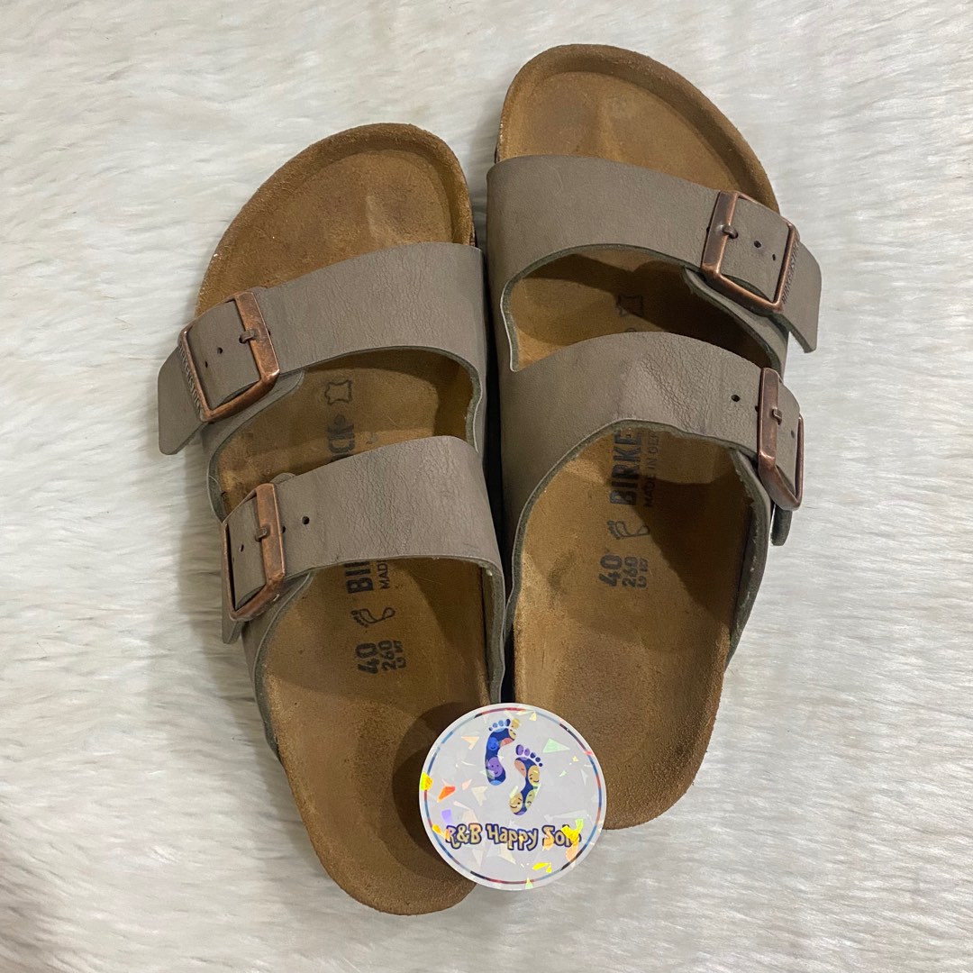 Birkenstock Arizona BS Stone, Men's Fashion, Footwear, Slippers ...