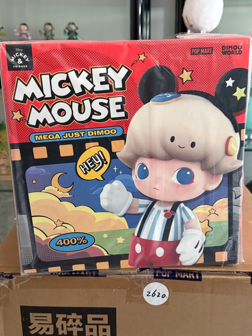 BNIB 400% MICKEY DIMOO, Hobbies & Toys, Toys & Games on Carousell