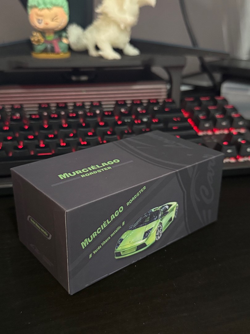 BNIB Car Lounge 1/64 Lamborghini Murcielago Roadster, Verde Ithaca ...