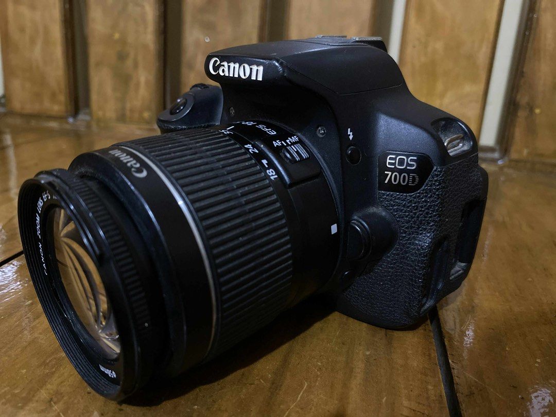 Canon EOS 700D DSLR with 18-55mm Lens, Photography, Cameras on Carousell