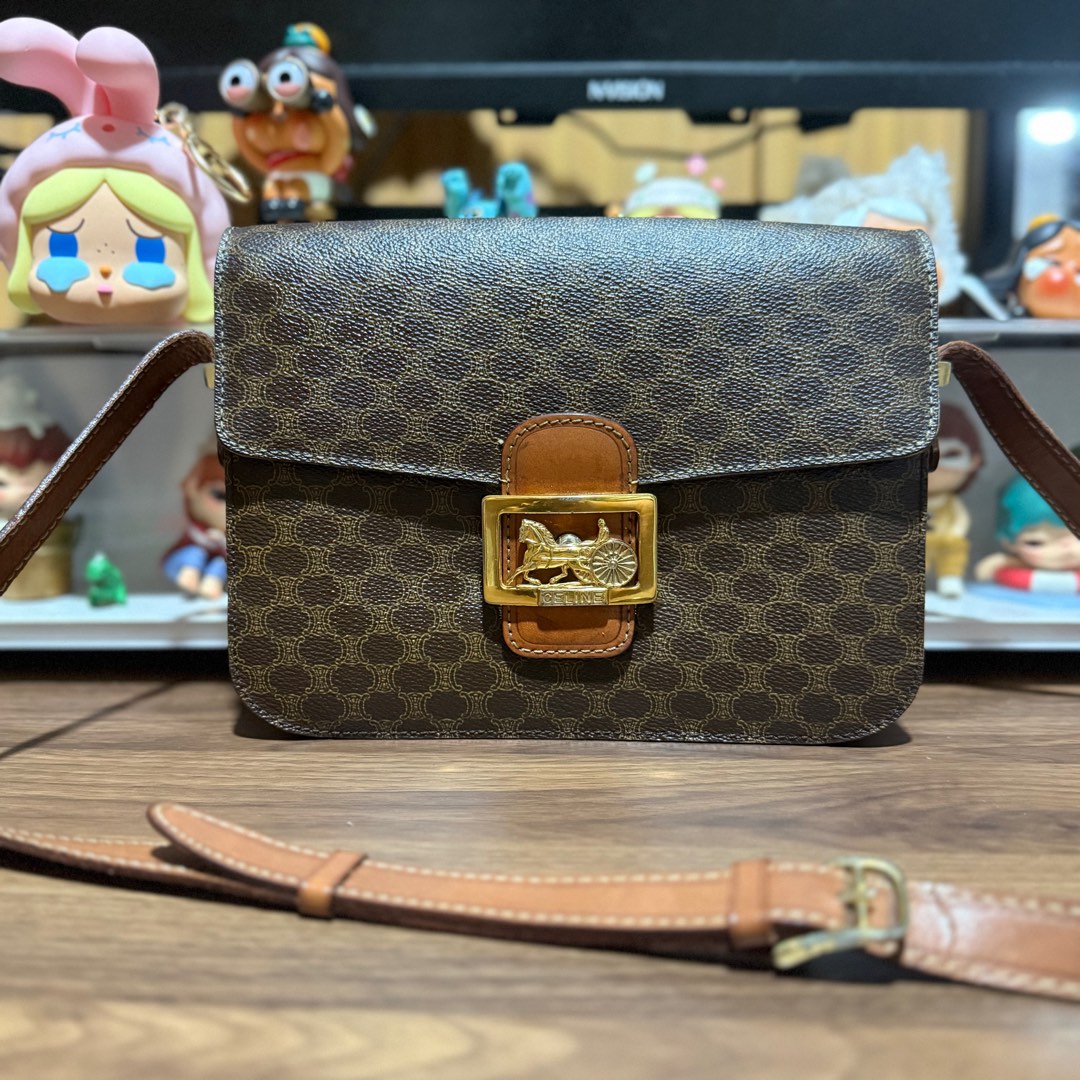 Celine 70's Macadam Bag, Luxury, Bags & Wallets on Carousell