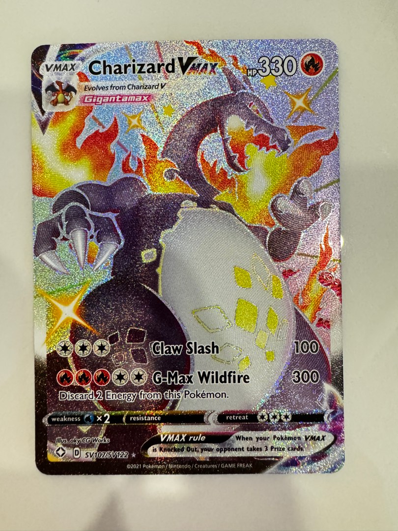 Charizard vmax sv107 Shining Fate, Hobbies & Toys, Toys & Games on ...
