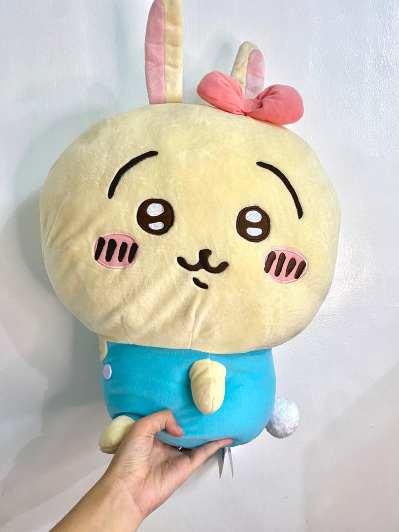 CHIIKAWA NAGANO 60CM Jumbo Big Usagi x Sanrio Hello Kitty Plushie Stuffed Toy, Hobbies & Toys ...